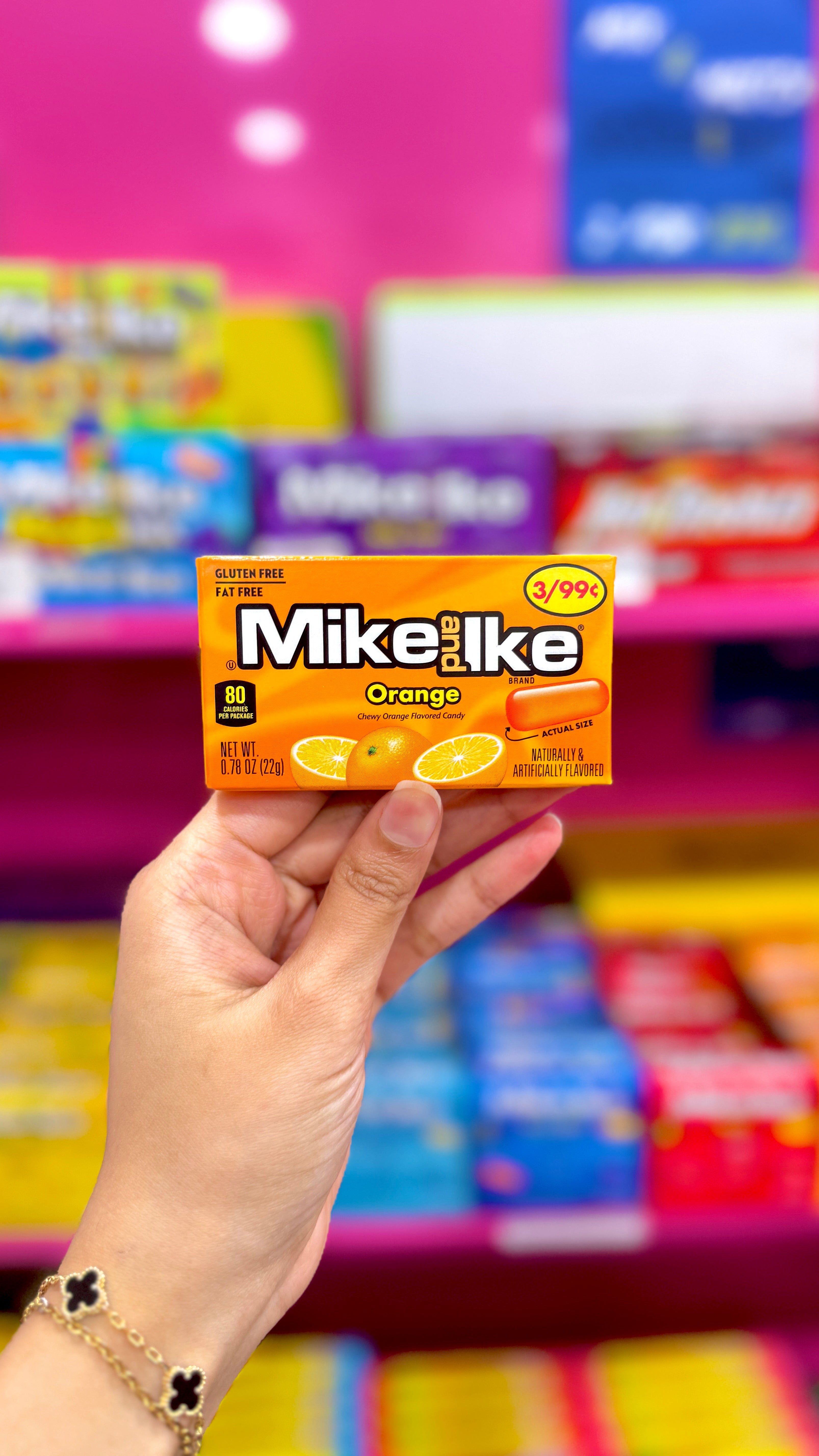 Mike and Ike - Orange 22g – The Candy Bar