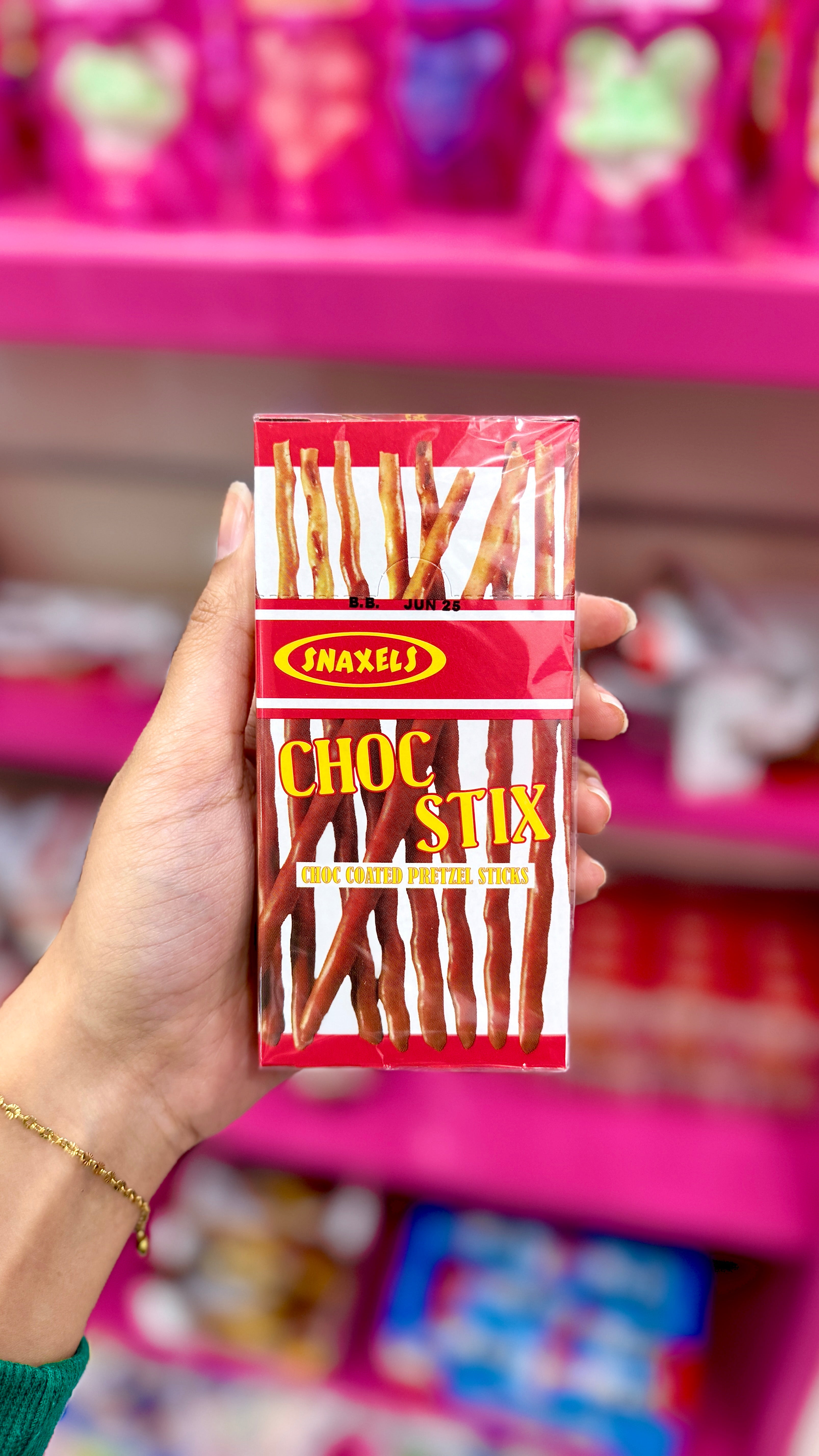 Snaxels Choc Stix – The Candy Bar