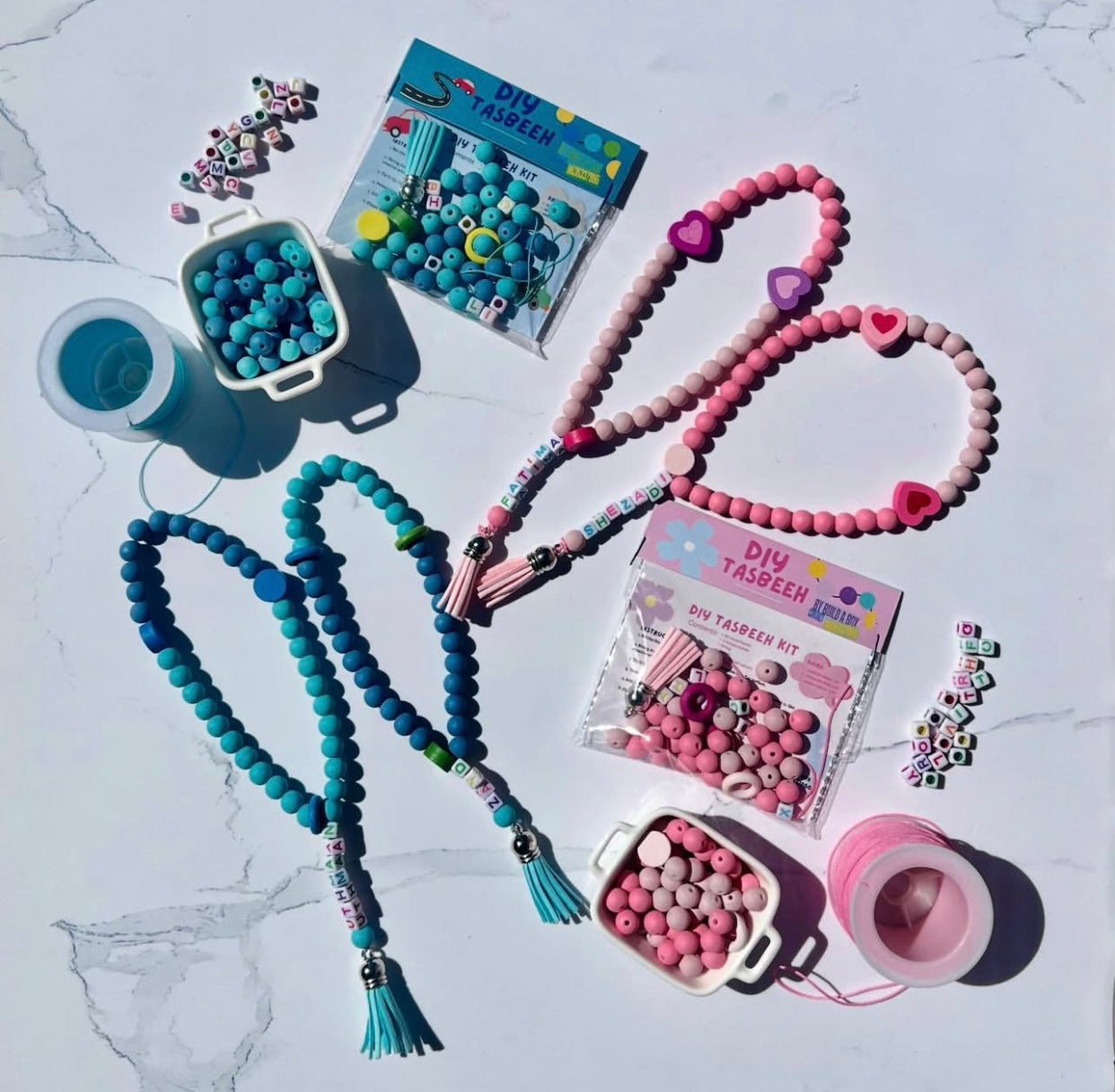 DIY Tasbeeh Blue – The Candy Bar