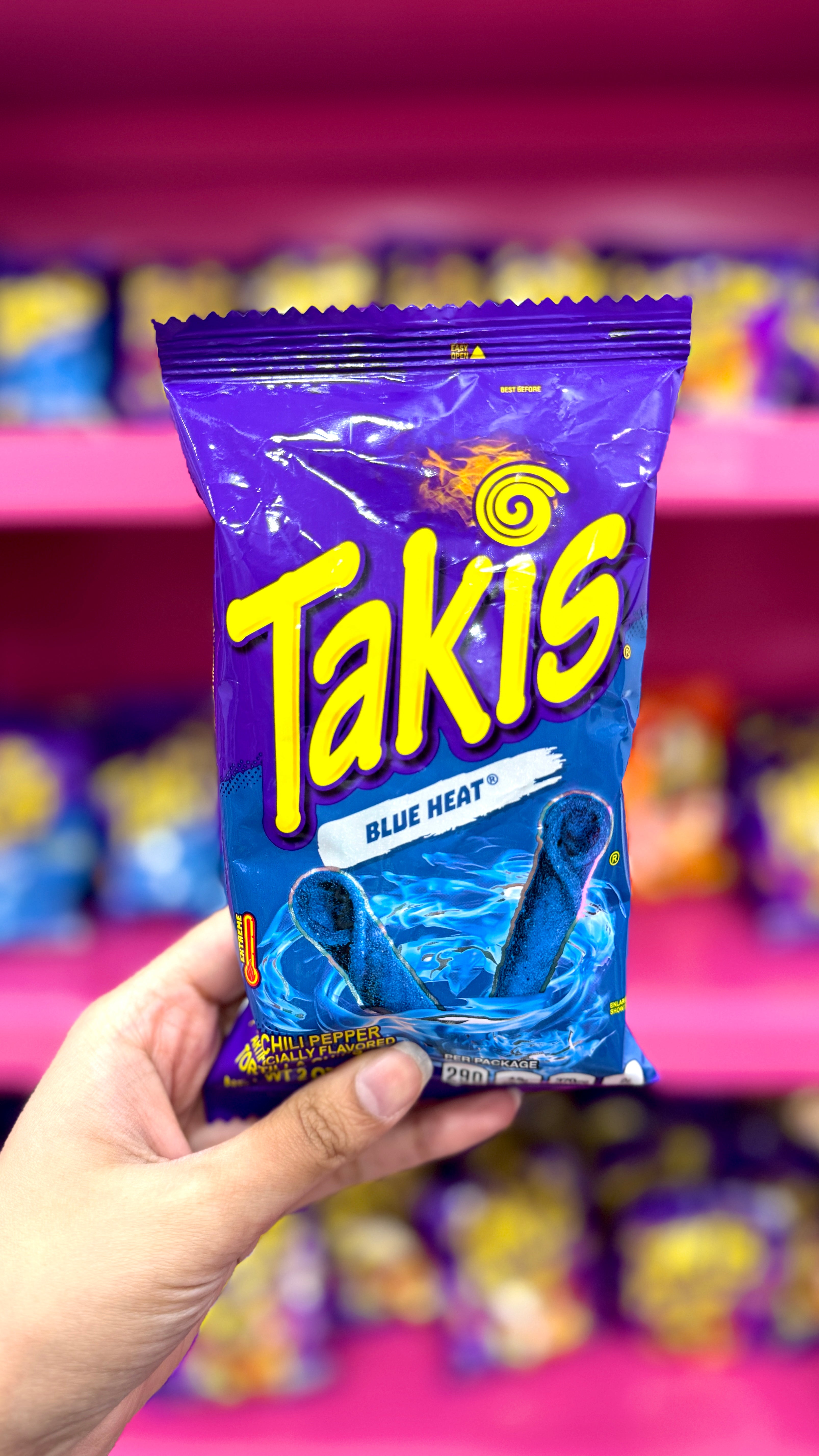 Takis Blue Heat 2oz – The Candy Bar