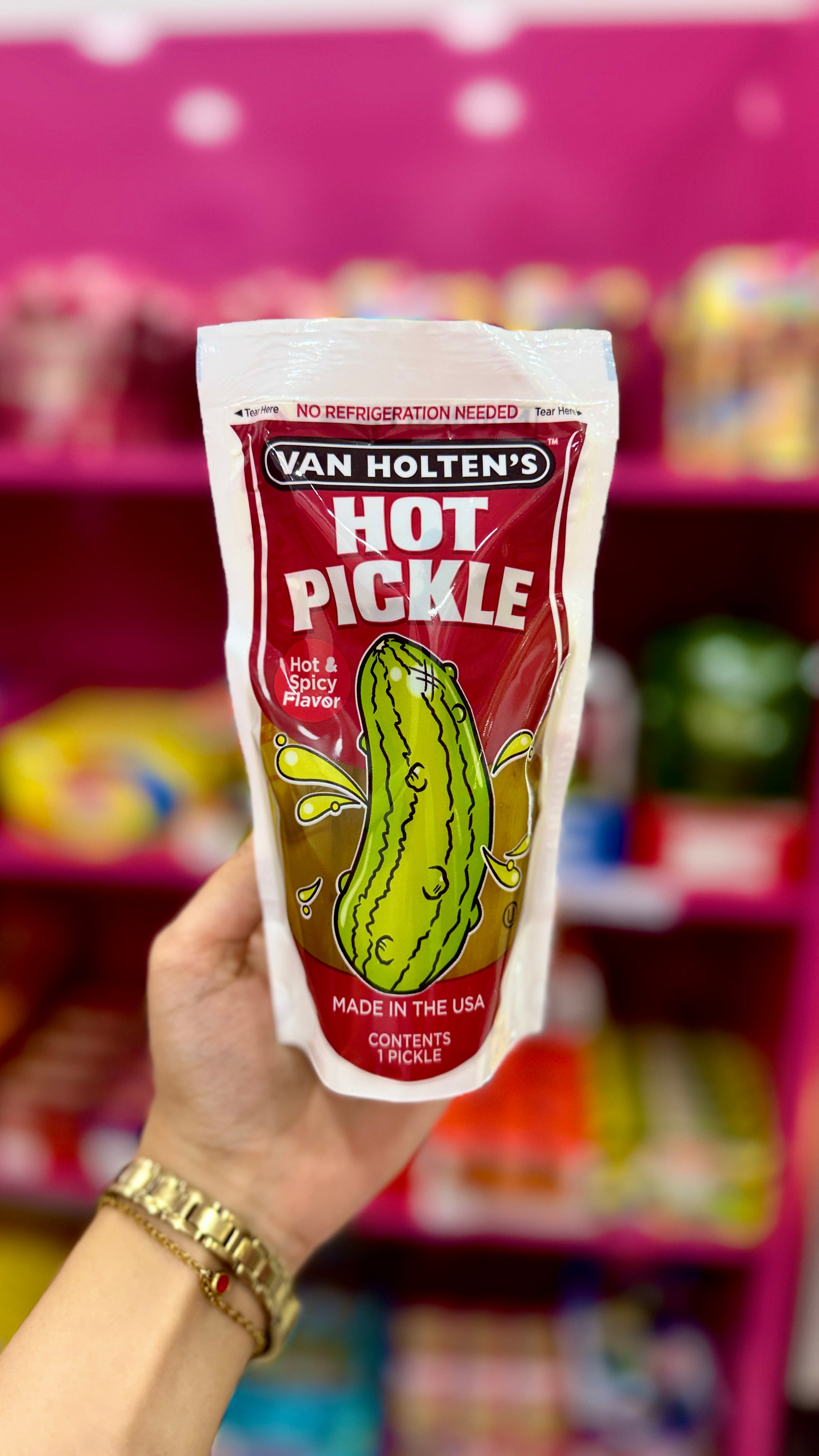 Van Holtens - Hot Pickle – The Candy Bar