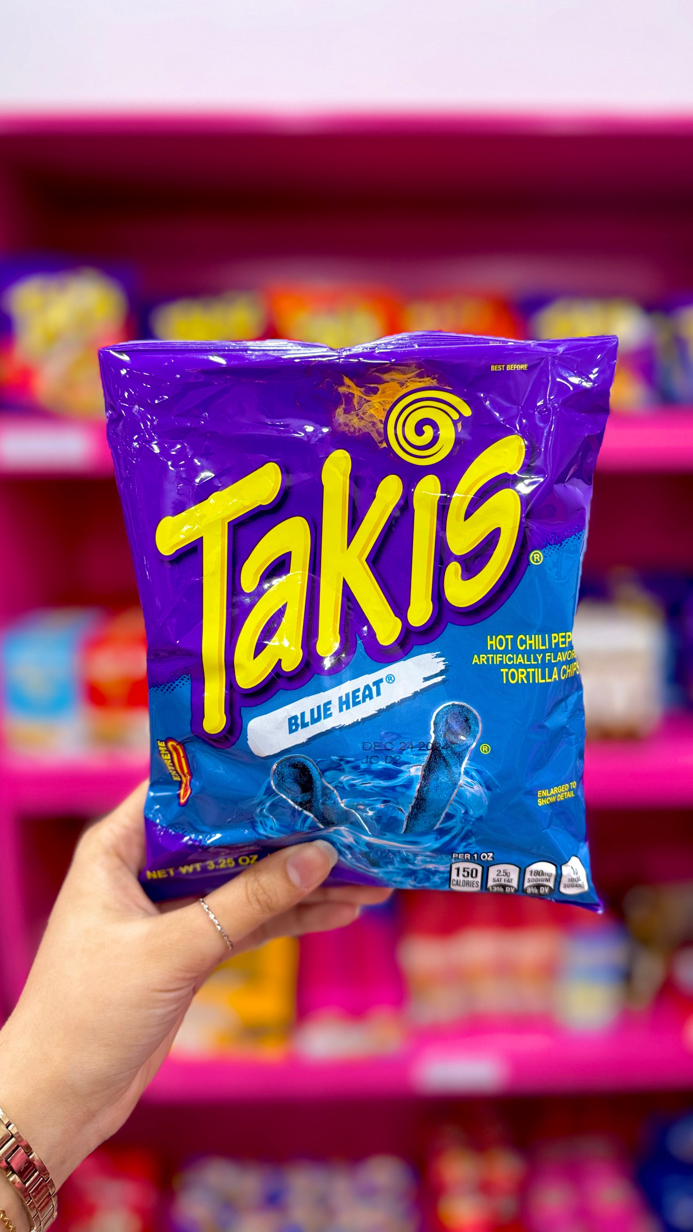 Takis Blue Heat 3.25oz – The Candy Bar
